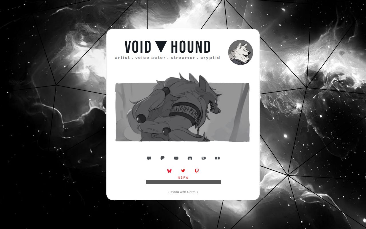 void hound | about